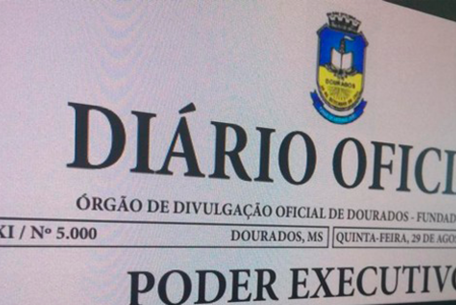 Diário Oficial Dourados - Correio do Estado