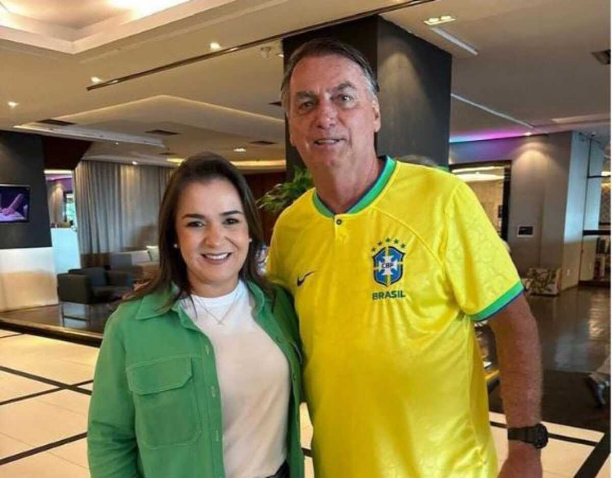 Adriane Lopes comparece a ato em apoio ao ex-presidente Bolsonaro no ...