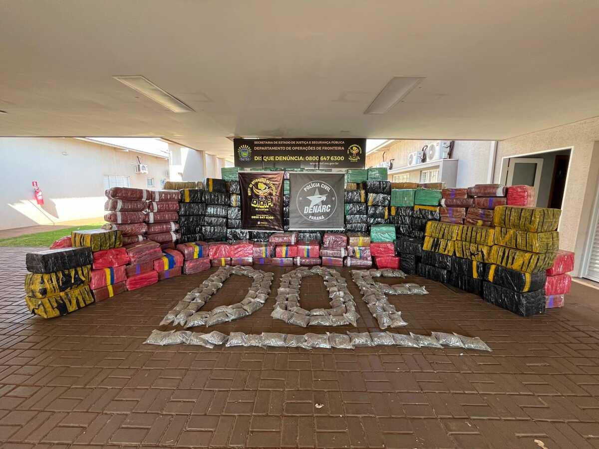 DOF registra aumento de 80% nas apreensões de drogas - Correio do Estado
