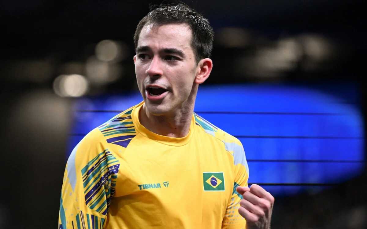 Hugo Calderano bate chinês e disputa final inédita na Copa do Mundo de ...