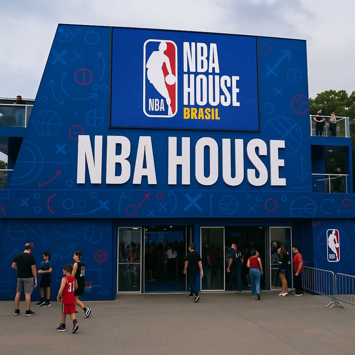Saiba tudo sobre o retorno da NBA House ao Brasil - Correio do Estado