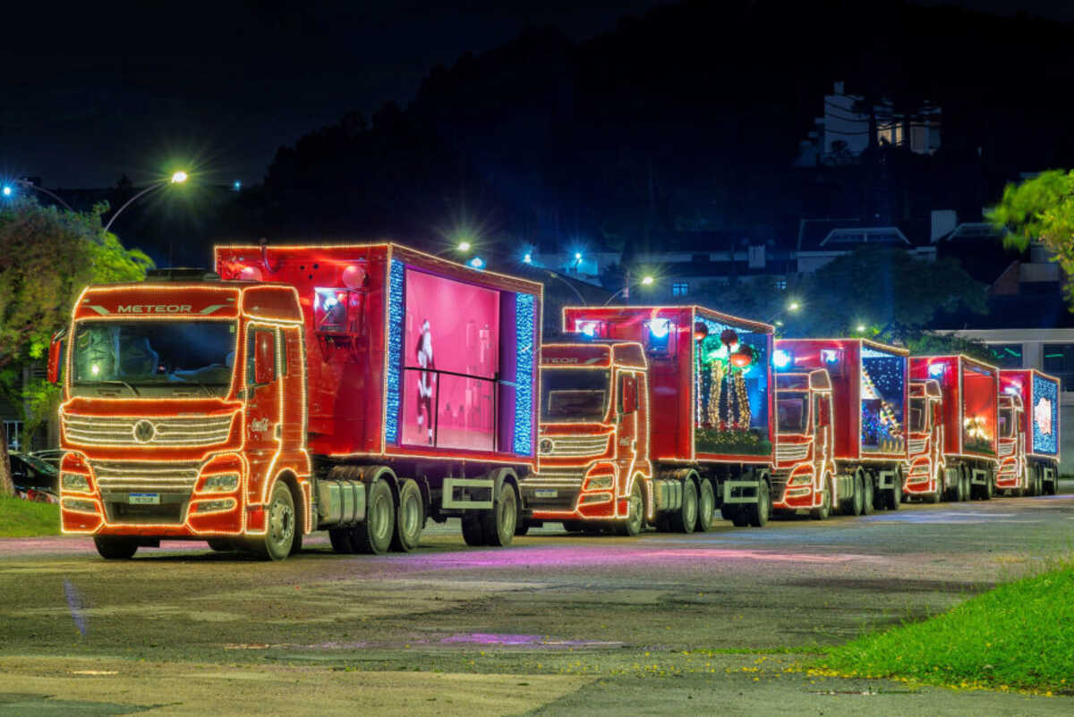 Caravana de Natal da Coca-Cola vai passar em 3 municípios de MS ...