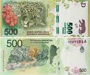 Banco Central Da Argentina Come a A Distribuir Nota De 500 Pesos Banco Central Da Argentina Come a A Distribuir Nota De 500 Pesos