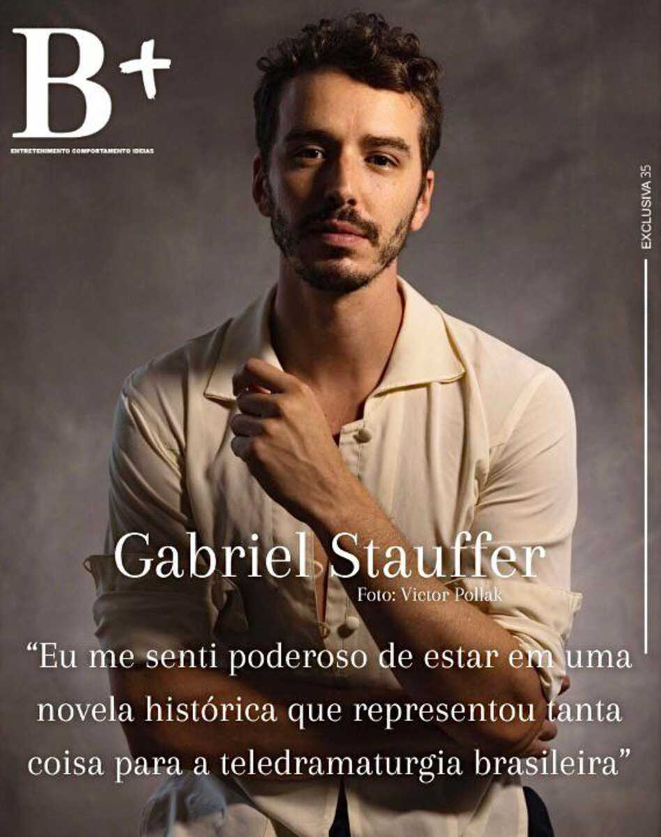 Gabriel Stauffer: "Eu me senti honrado de estar em uma novela histórica ...