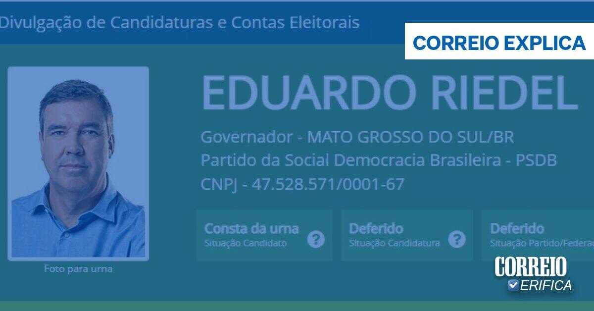 Saiba quem é: Eduardo Riedel, candidato ao governo de MS - Correio do ...