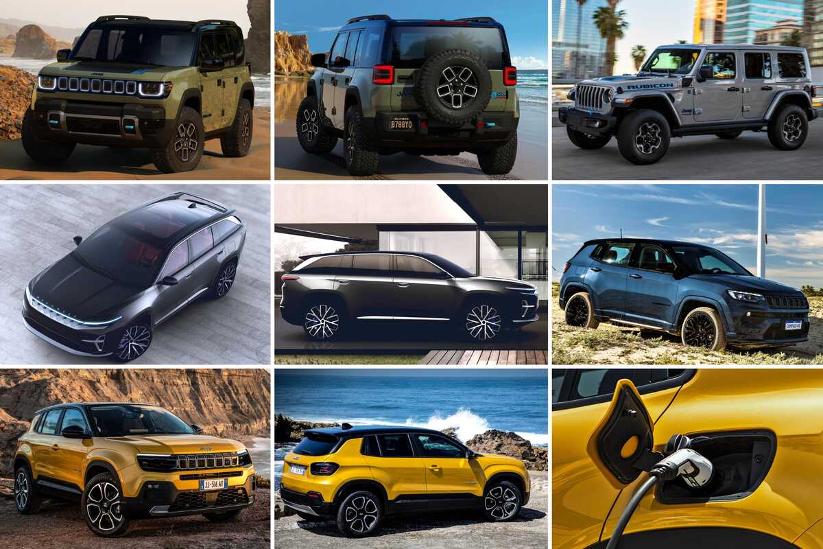 Com três novos modelos 100% elétricos e a gama de híbridos plug-in, a ...